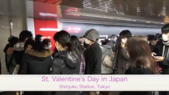 Mau tahu bagaimana suasana hari Valentine di Jepang? Yuk, kita lihat ...