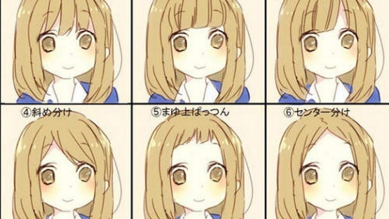 Ayo kenali sifat seseorang dengan melihat model poni mereka! | Berita ...