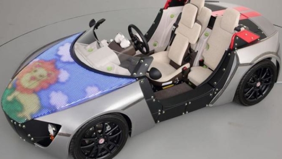 Wow! Unik, Kap Mobil Ini Dibubuhi Layar LED! | Berita Jepang ...