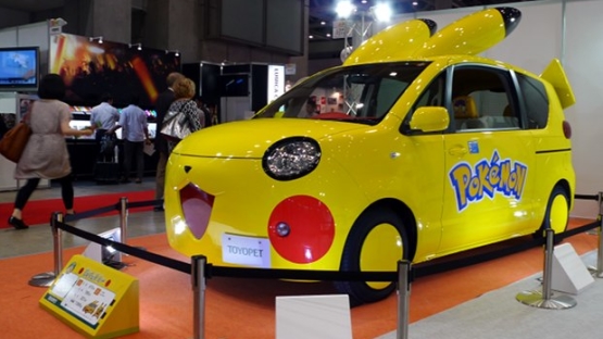 Mobil Pikachu dan Fennekin yang Lucu di Tokyo Toy Show 2014 | Berita ...