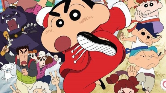 Film Anime Crayon Shin-chan Yang Bertema Kung-Fu Rilis Visual Poster ...