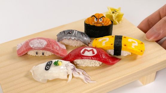 Kreatif! Seniman Tanah Liat Jepang ini Buat Sushi Super Mario! | Berita ...