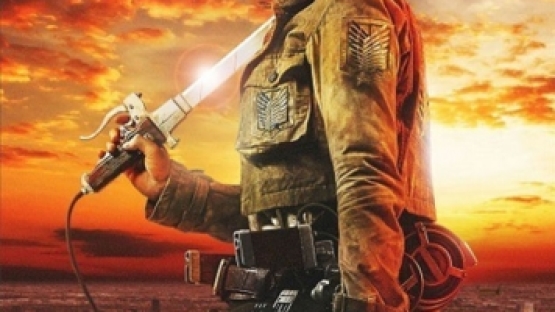 Live-Action Attack on Titan menampilkan kostum Eren, Mikasa, Armin dan ...